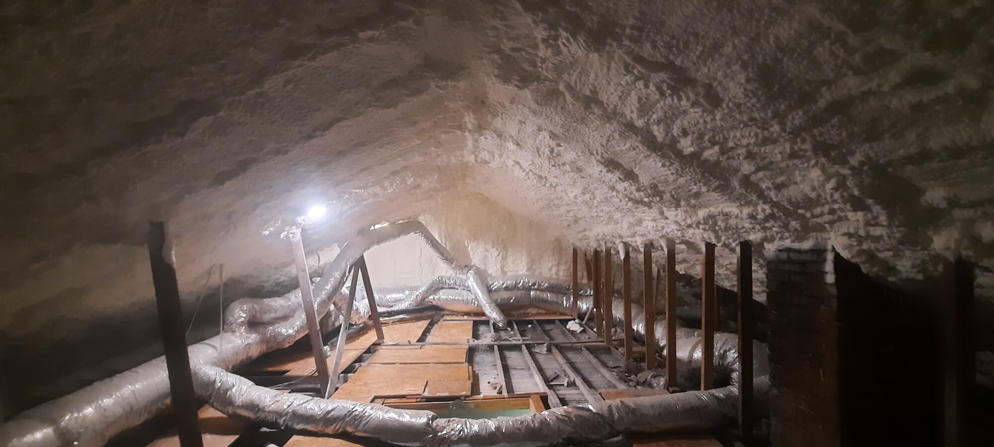 Existing Attic Insulation in Johnson City, Tennessee - Reed's Home ...